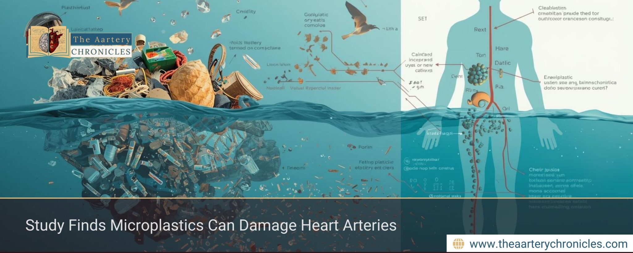 Study Finds Microplastics Can Damage Heart Arteries